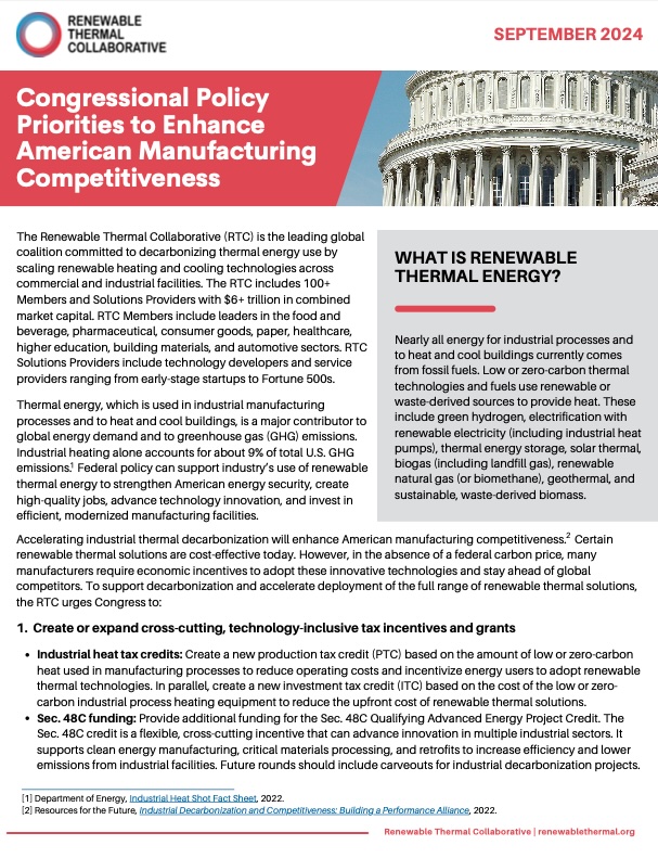 Renewable Thermal Collaborative