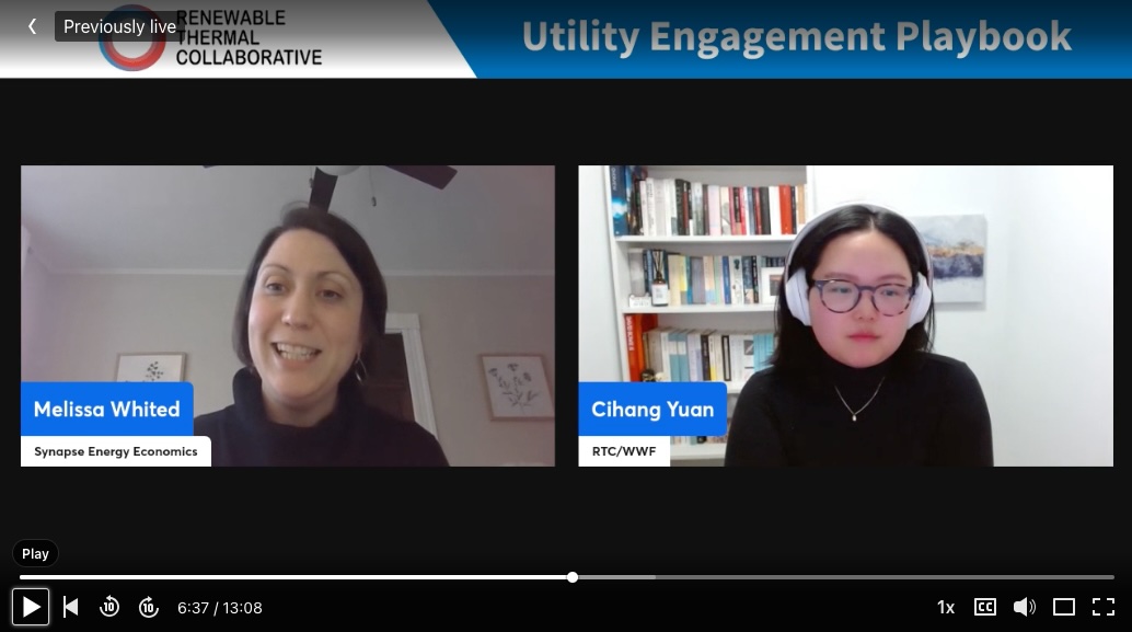 LinkedIn Live Recording: Utility Engagement Playbook Release Preview - Renewable Thermal ...